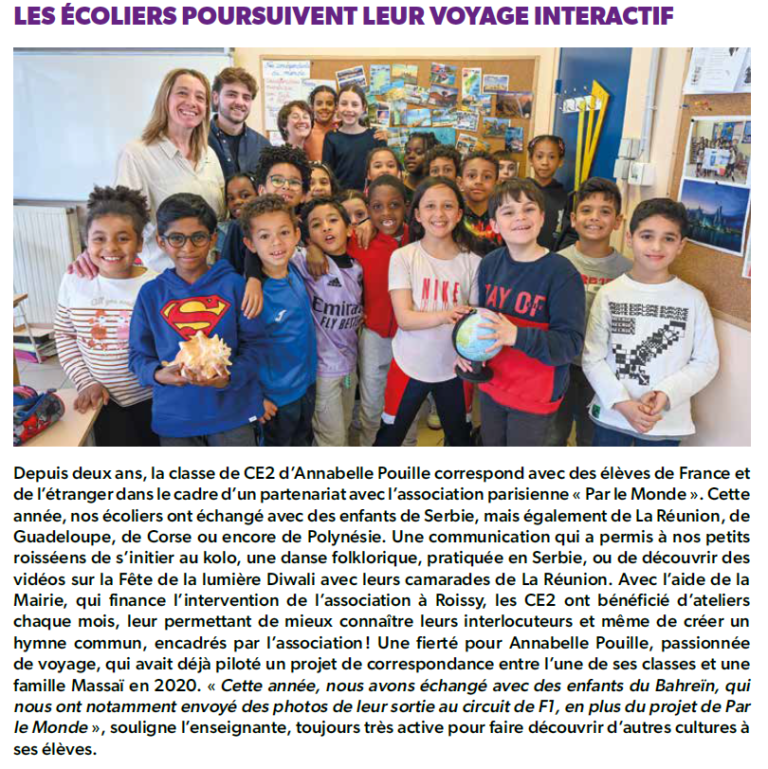 Association Par Le Monde – S'ouvrir aux autres pour grandir ensemble